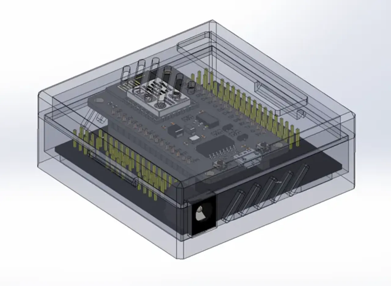 Enclosure for ESP8266 Development Board NodeMCU V3 by Remy | Download ...