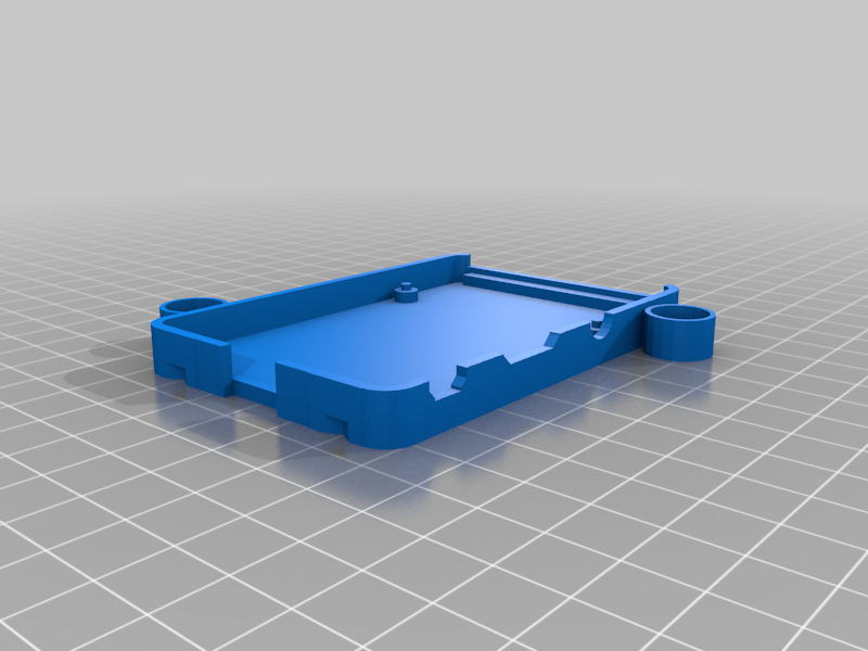 Raspberry Pi 2 - 3 B+ case with magnetic lock by mattoni | Download ...