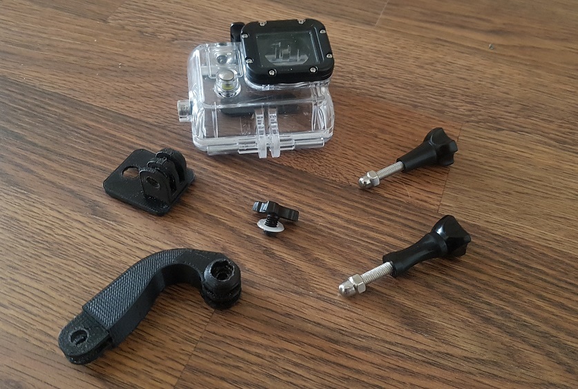 GoPro Helmet Mount by Ian | Download free STL model | Printables.com