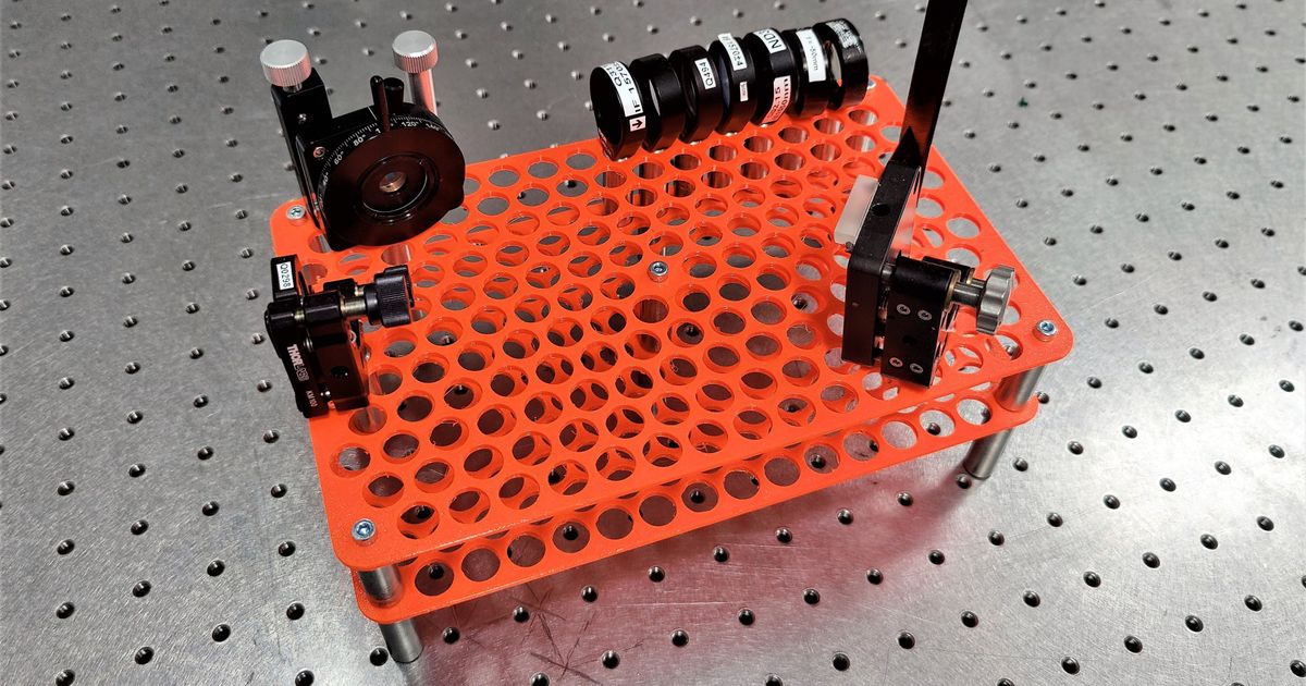 Holder for mounted optical elements by Filip Sośnicki | Download free ...