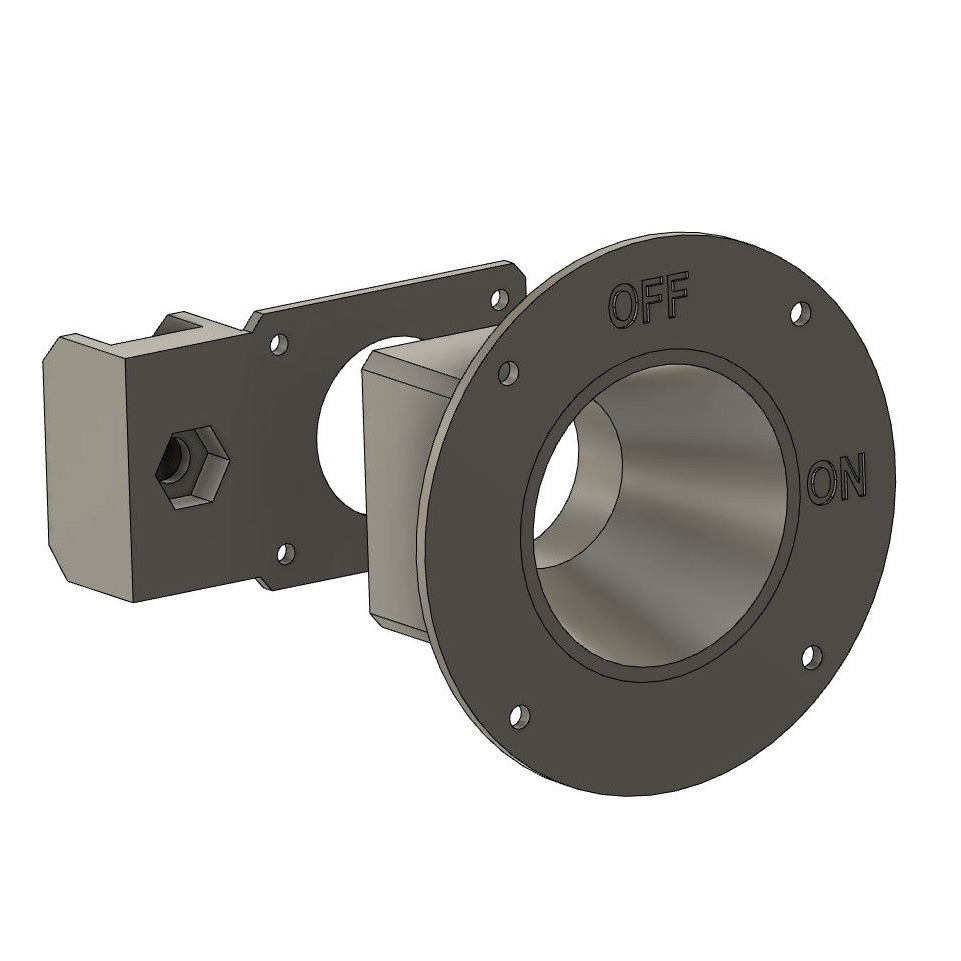 Battery main switch panel mount by WDonders | Download free STL model ...
