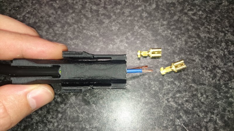 Kress quick-action lock power connector by WDonders | Download free STL ...
