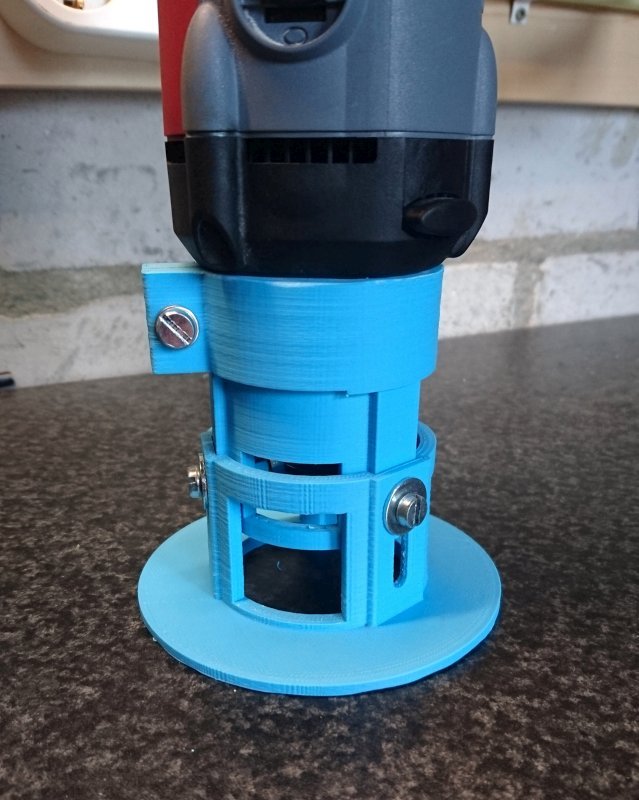 Kress trim router base by WDonders | Download free STL model ...