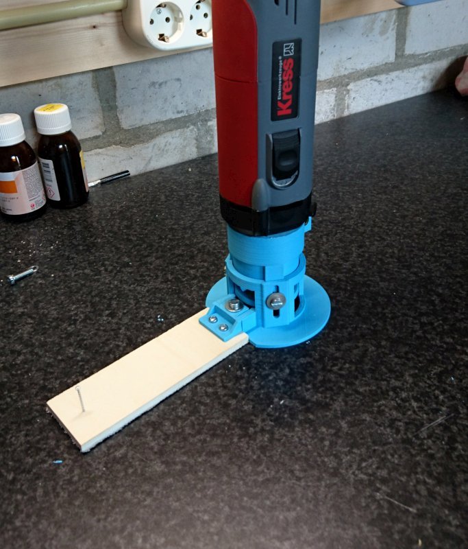 Kress trim router base by WDonders | Download free STL model ...