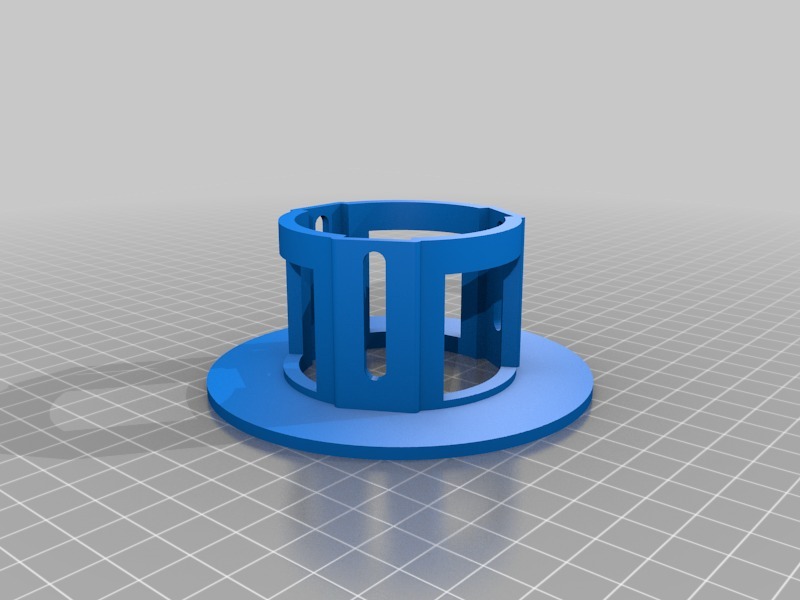 Kress trim router base by WDonders | Download free STL model ...