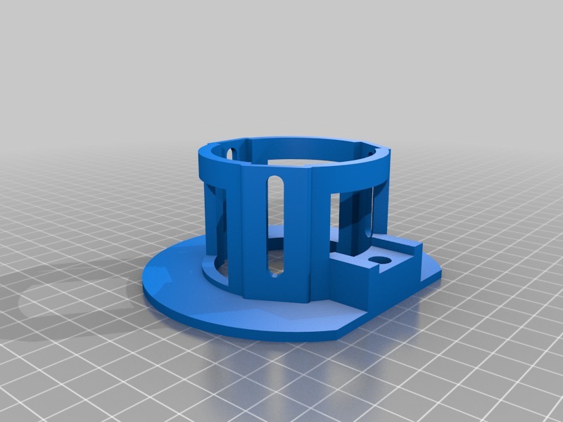 Kress trim router base by WDonders | Download free STL model ...