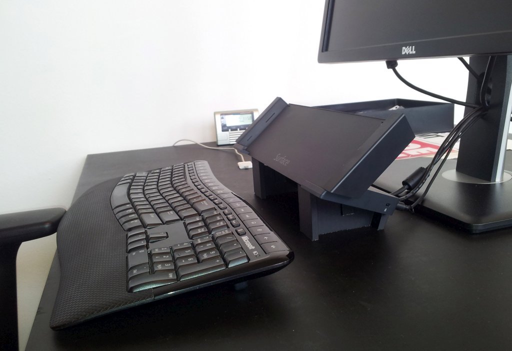 Microsoft surface ergonomic base by WDonders | Download free STL model ...