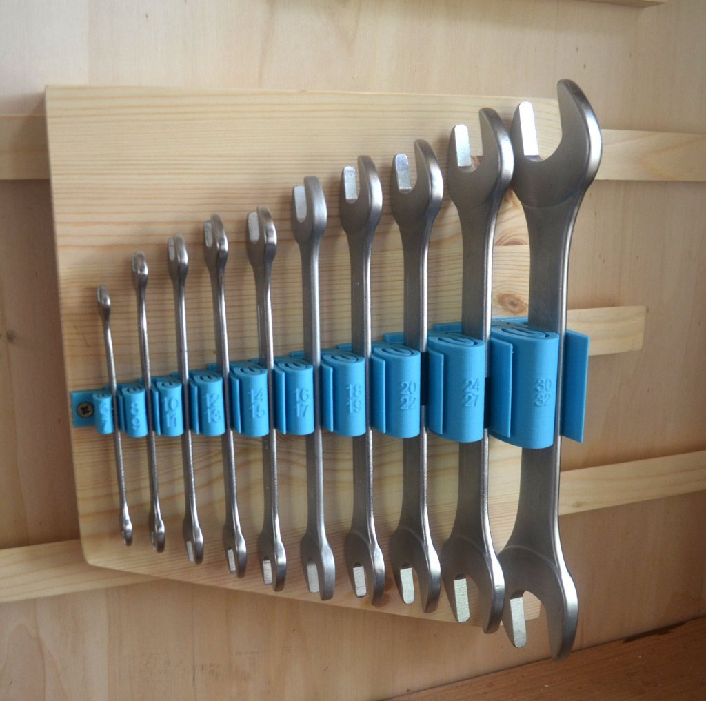 Wrench holders by WDonders | Download free STL model | Printables.com