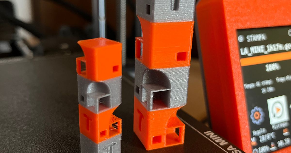 Filament Sample Tower by Tenz | Download free STL model | Printables.com