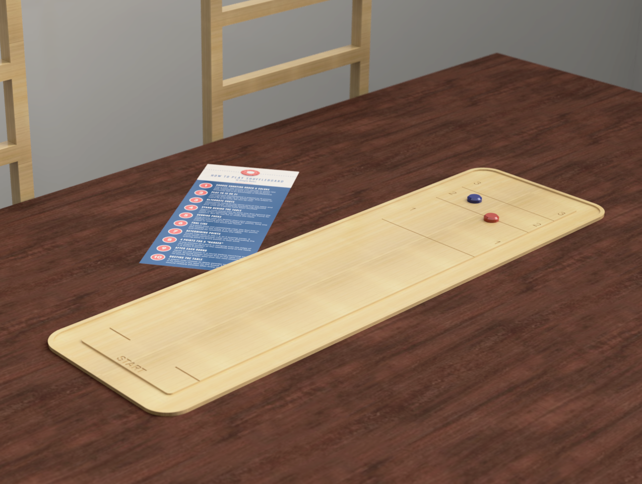 Shuffleboard by Nils Kal | Download free STL model | Printables.com