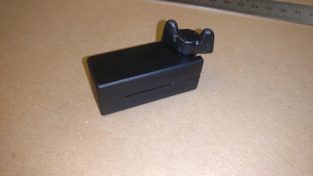 Ruler stop for steel ruler / Linealanschlag für Stahlmaßstab (25mm) by ...