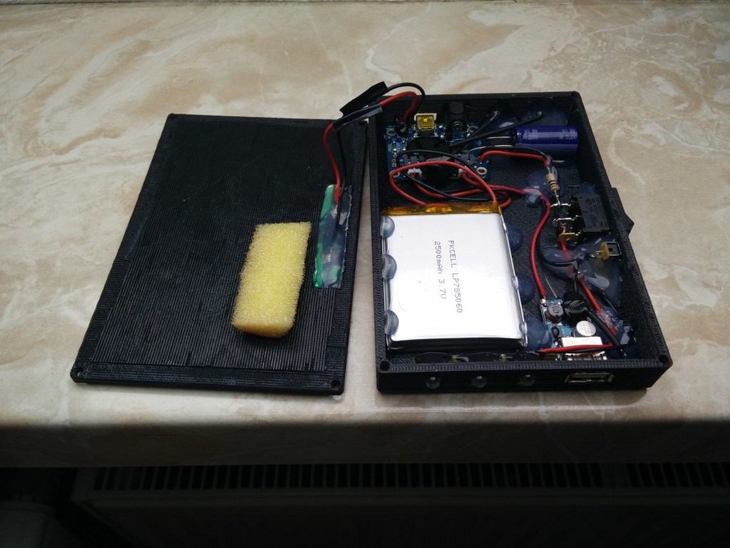 Compact solar charger / flashlight (customized) by Rico | Download free ...