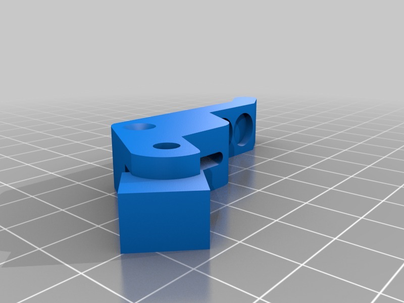 Aluminium Hotend holder by Rico | Download free STL model | Printables.com