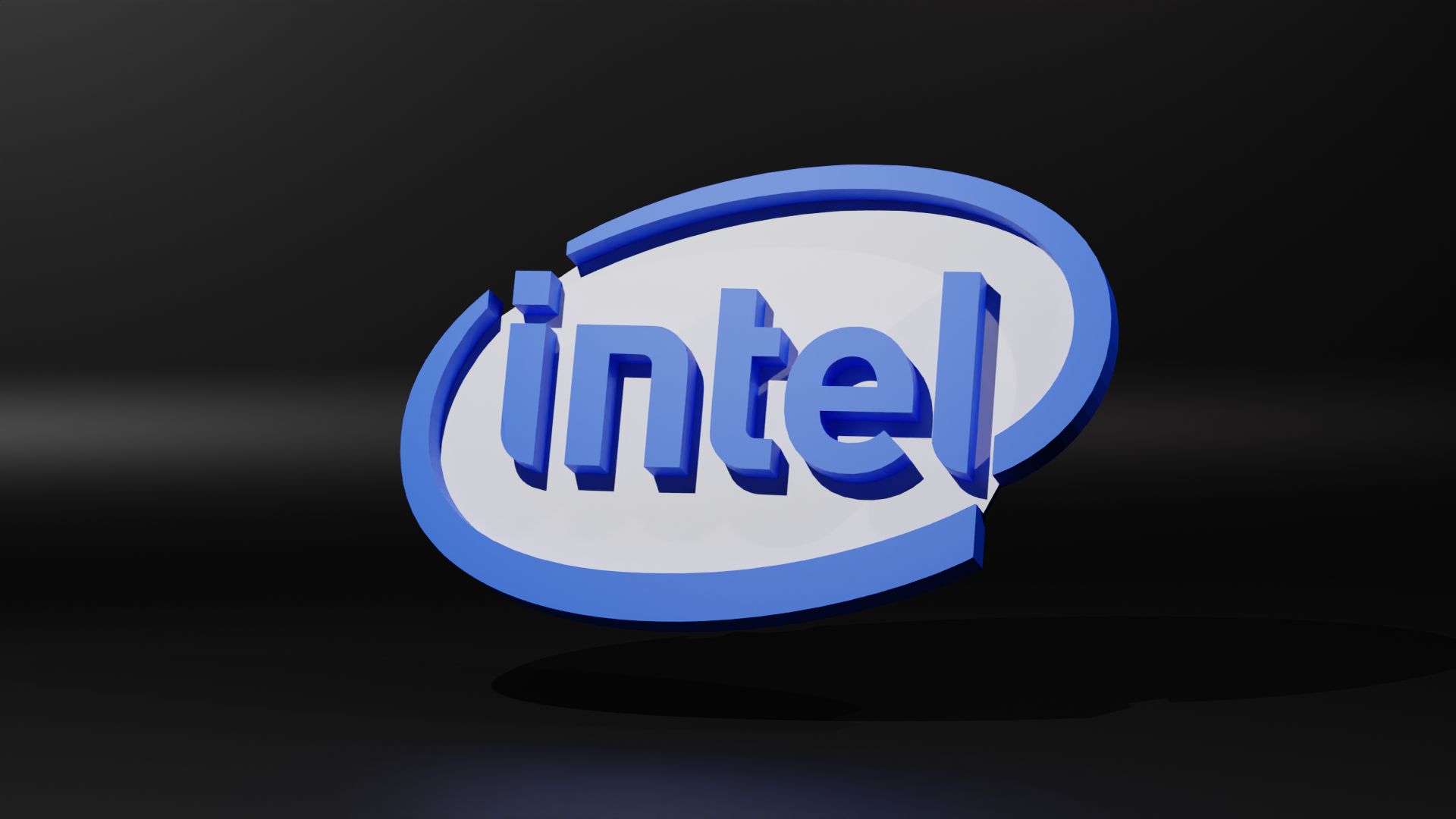 Intel logo by Christian | Download free STL model | Printables.com