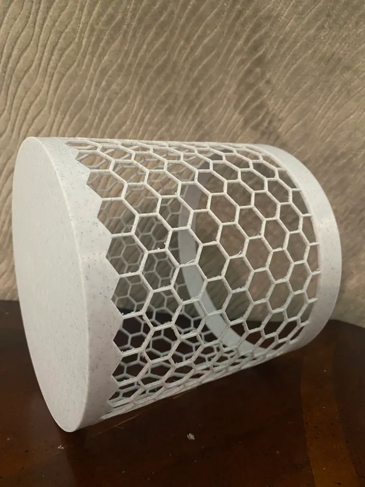 Hexagonal Paper Bin by Aldo Aguilar Cavazos | Download free STL model ...