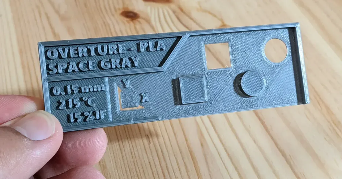 Filament Tolerance Samples by Zach | Download free STL model ...