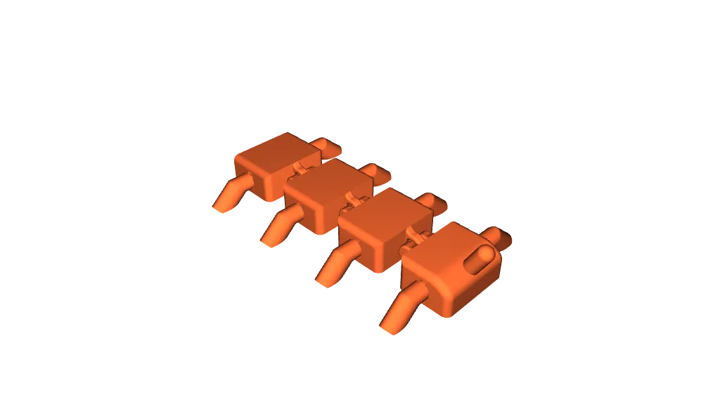 Articulating "ChainBug" by Loafer | Download free STL model ...