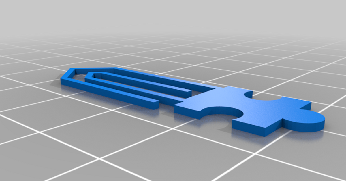 Puzzle piece paper clip by AwesomeBlahBlah | Download free STL model ...
