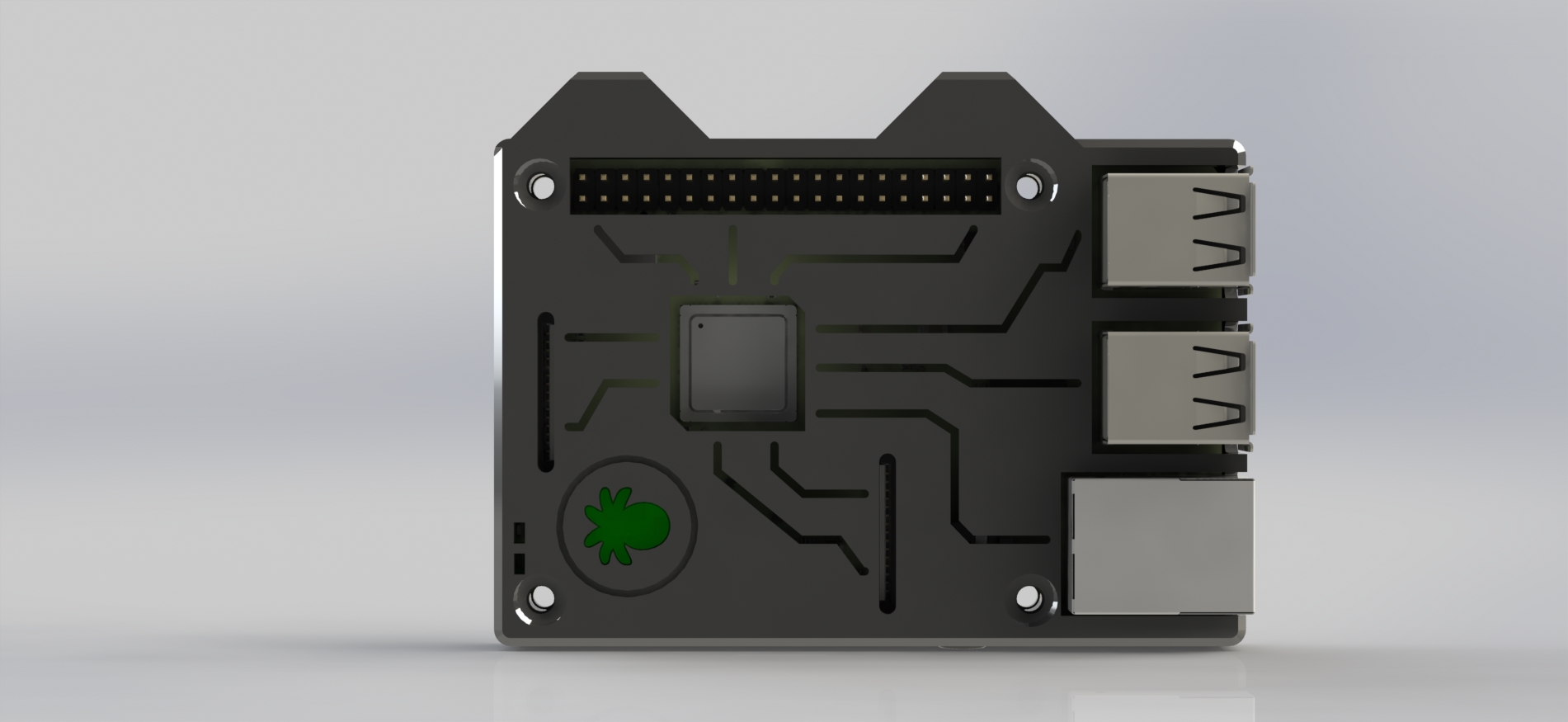 RaspberryPI 3 Case by MP3D | Download free STL model | Printables.com