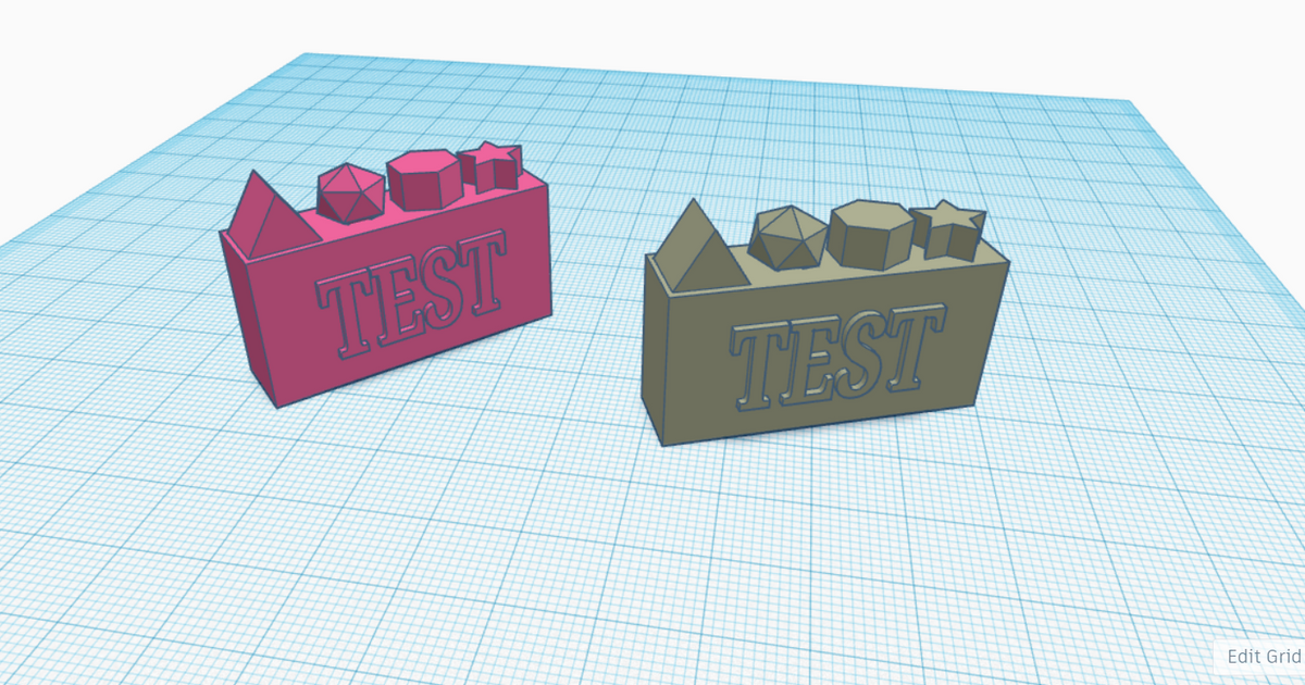 TEST print-The Fastest Print for Testing Filaments and Printer Settings ...