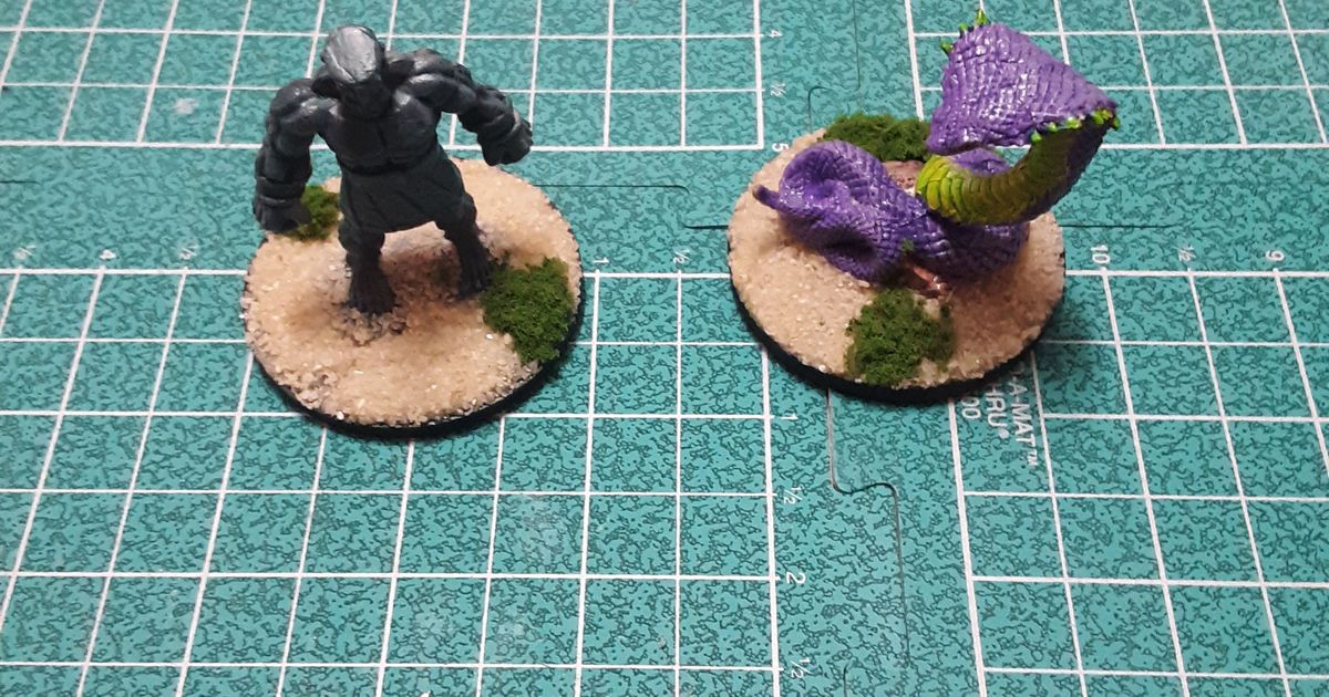 Miniature Bases by CodeMinion | Download free STL model | Printables.com