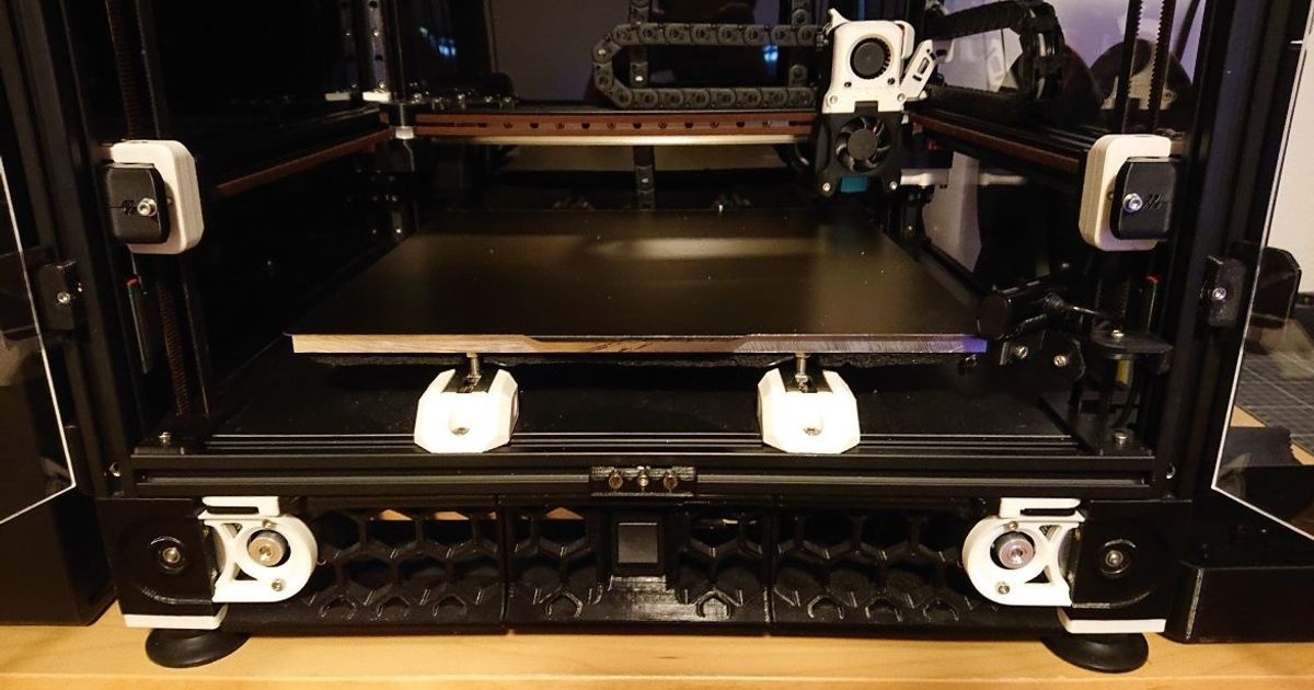 Voron 2.4 bed frame brackets 2020 extrusion by Maverick Ng | Download ...