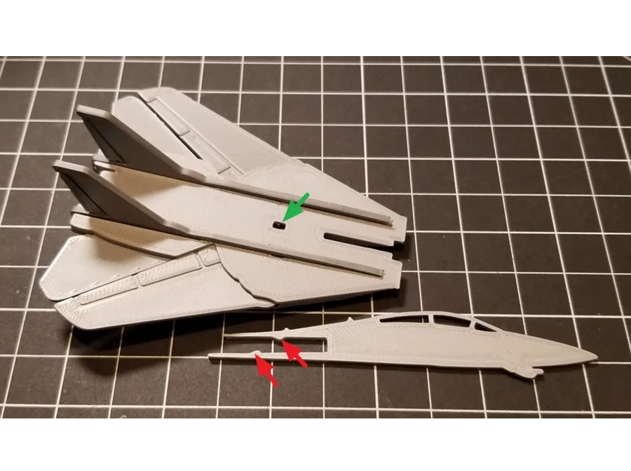 #0033 [Remix] F-14D Super Tomcat Kit Card (no sprue) by BuildX ...