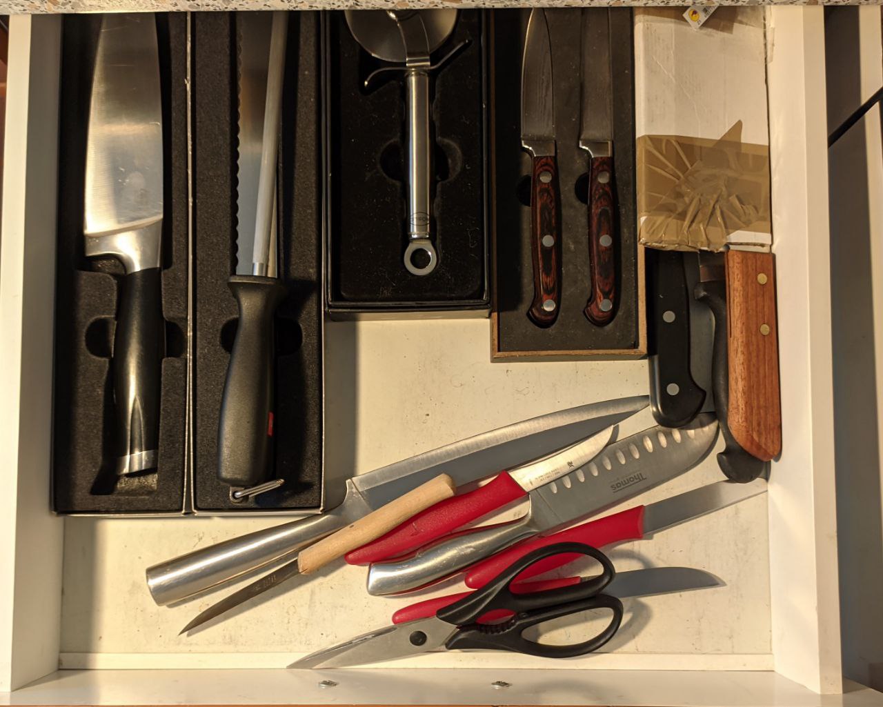 Magnetic Modular Knife Compartment Organizer by tiltman | Download free ...