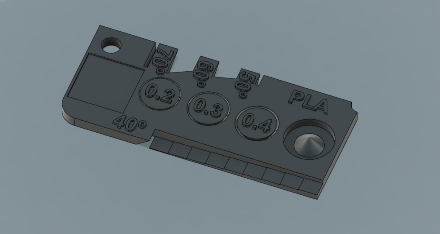 Filament Sample/Filament Test by Rimon | Download free STL model ...