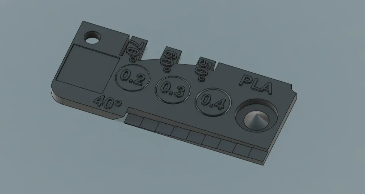 Filament Sample/Filament Test by Rimon | Download free STL model ...