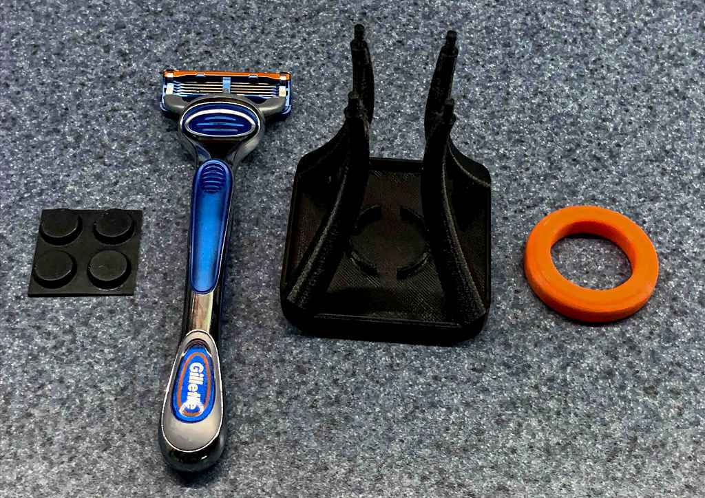Sleek Razor Holder - Holds Gillette and Most Popular Brands by jimerb ...