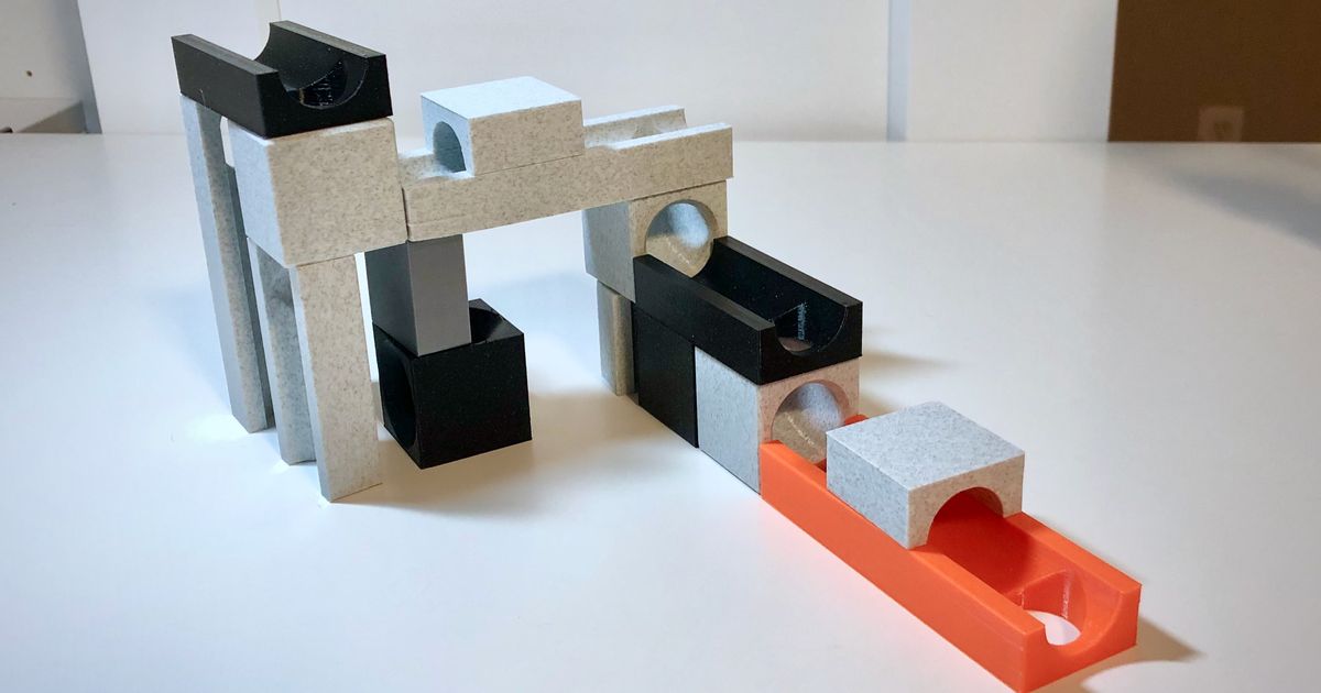 Marble Run von Steven Quinn | Kostenloses STL-Modell herunterladen ...