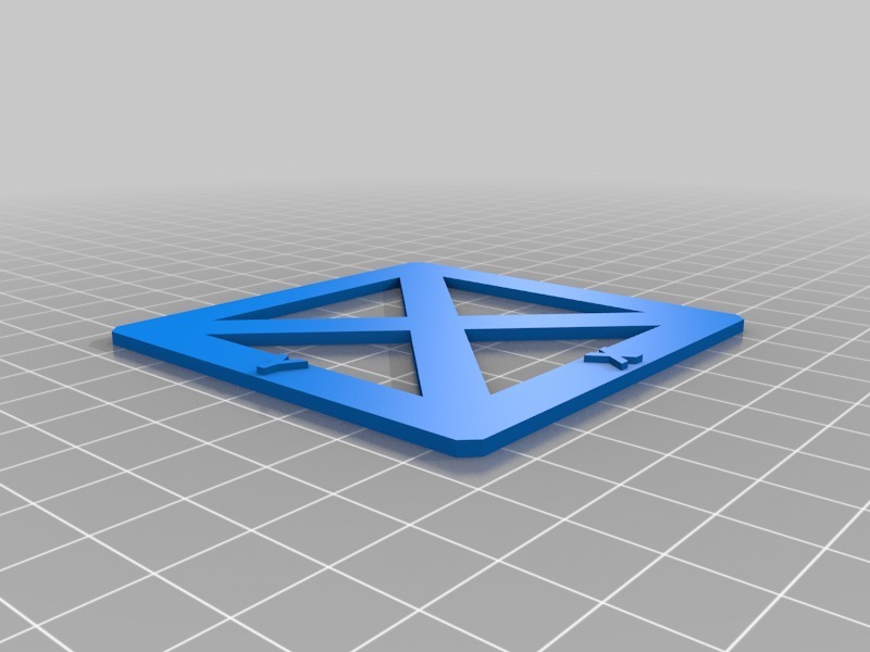 Simple printer square test by thejosh108 | Download free STL model ...