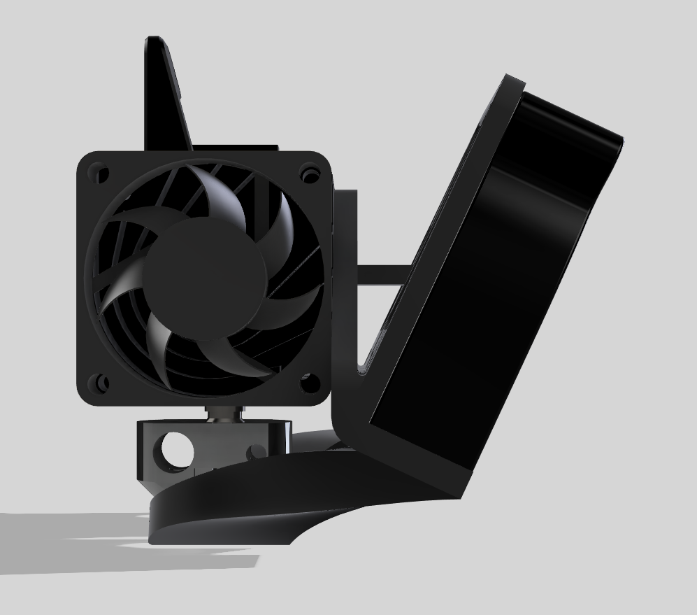 BiQu H2 (V2,V2S) fanduct for single / dual 5015 Fan - standart ...