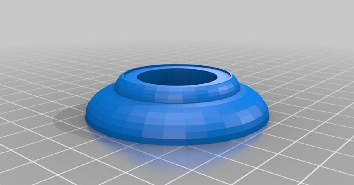 Beer Tap Shank Flange Diffuser by Kerber | Download free STL model ...