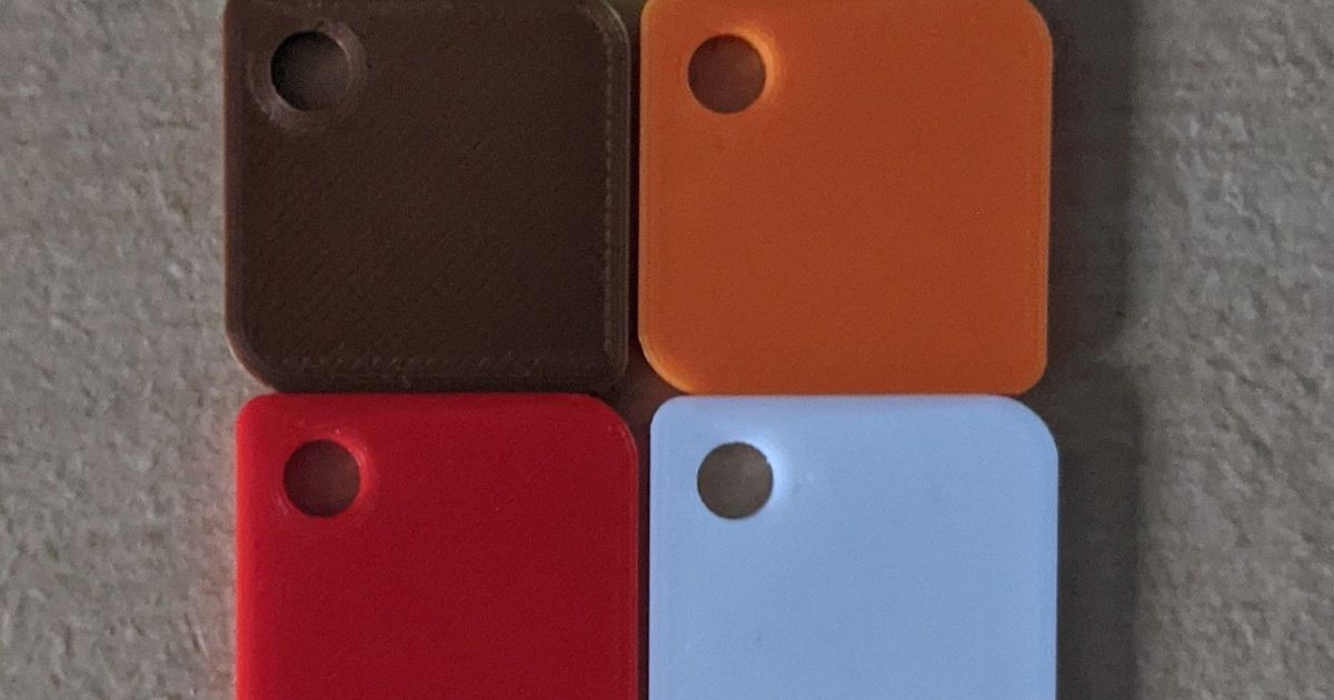 Basic Filament Color Sample by Skeleking | Download free STL model ...