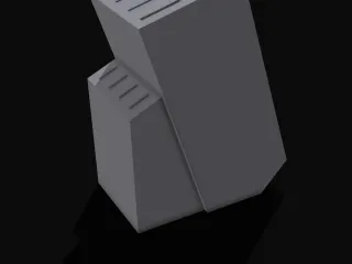 Knife Block by boberg_der_stecher | Download free STL model ...