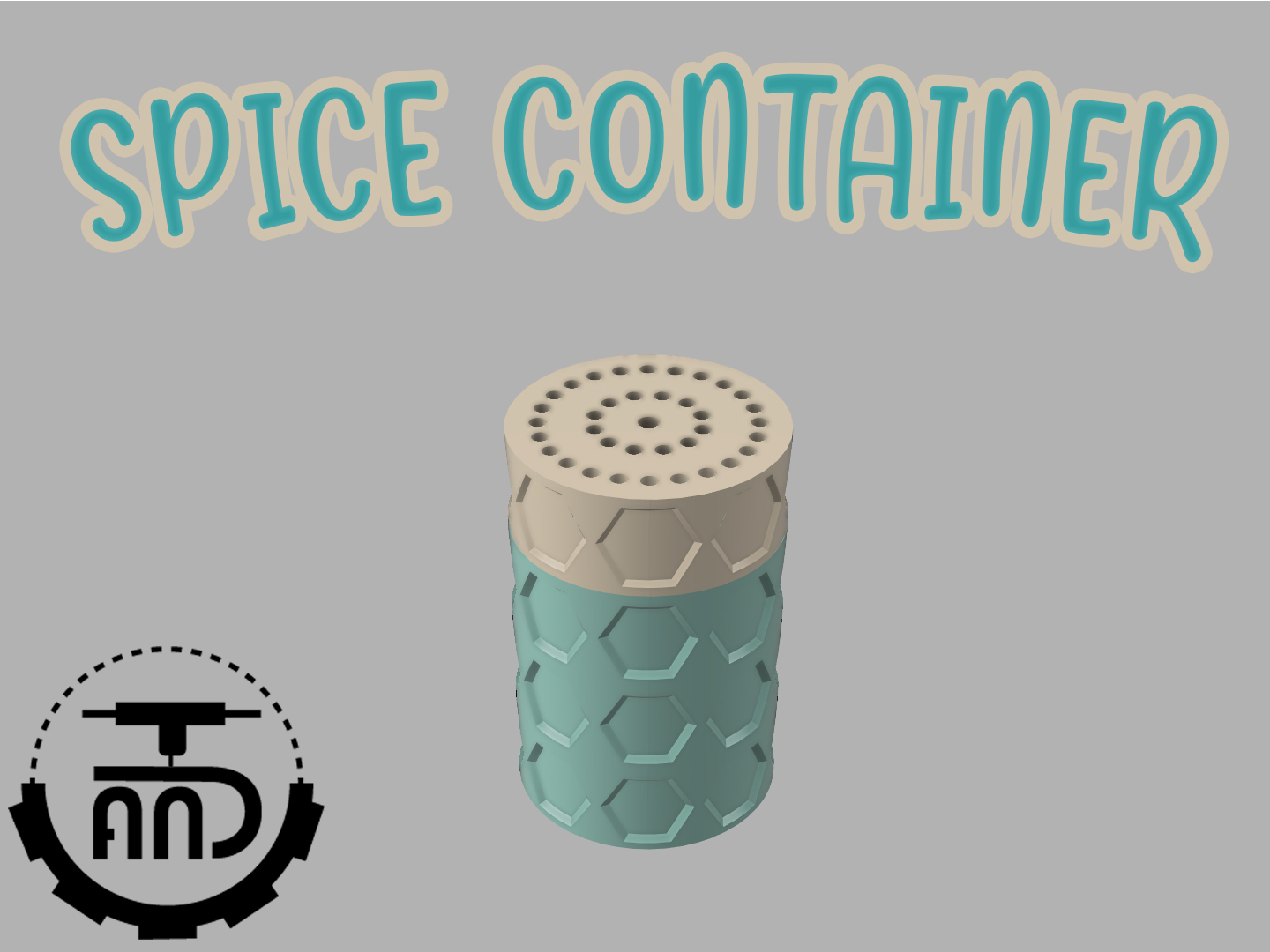 Spice Container by Berk | Download free STL model | Printables.com