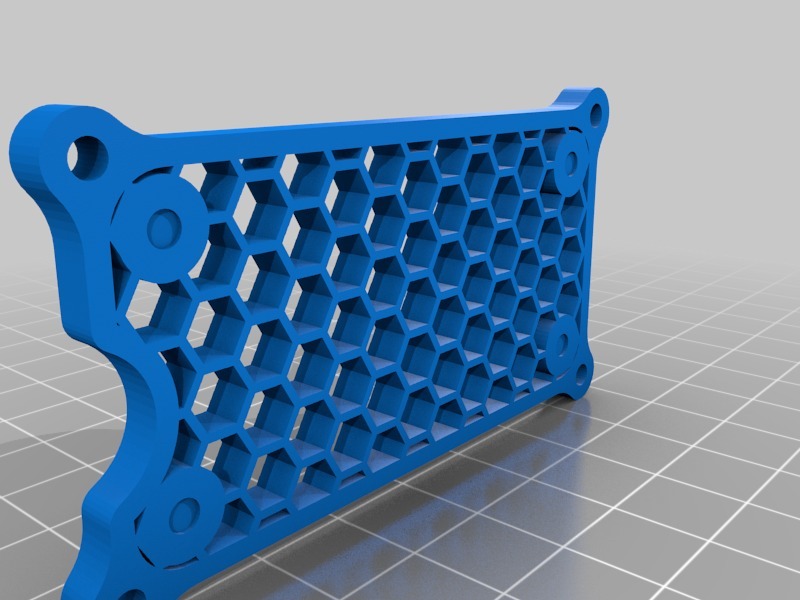 Honeycomb Raspberry Pi Zero W Case with Optional Extrusion Mount by ...