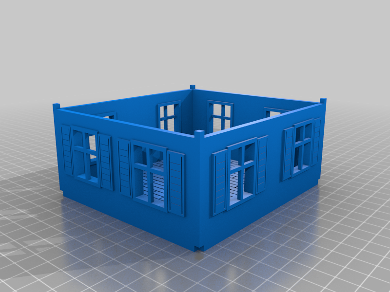 Small House for 28mm Tabletop Gaming by PH | Download free STL model ...