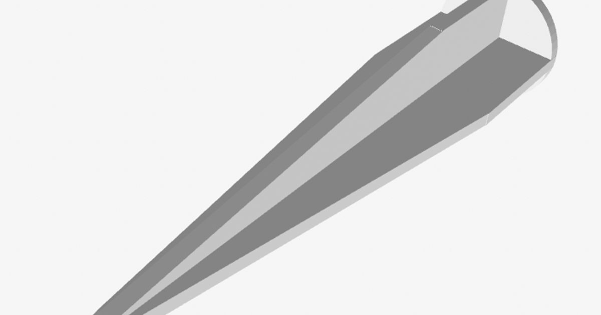 Malibut Light Spike von Gary Reisman | Kostenloses STL-Modell ...