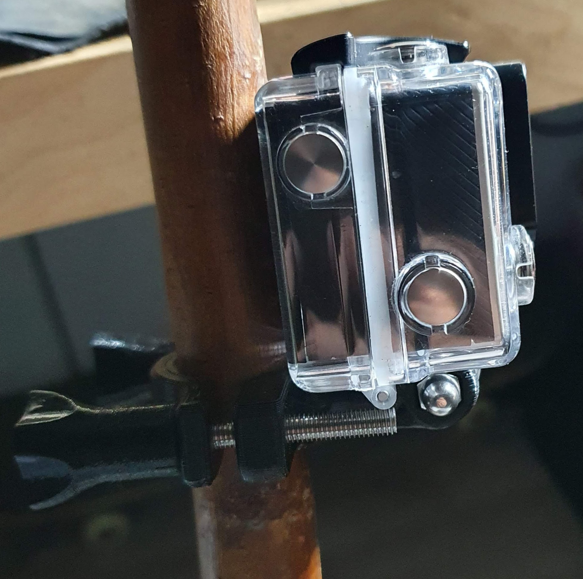Gopro pole/cylinder mount by jack sparrow | Download free STL model ...