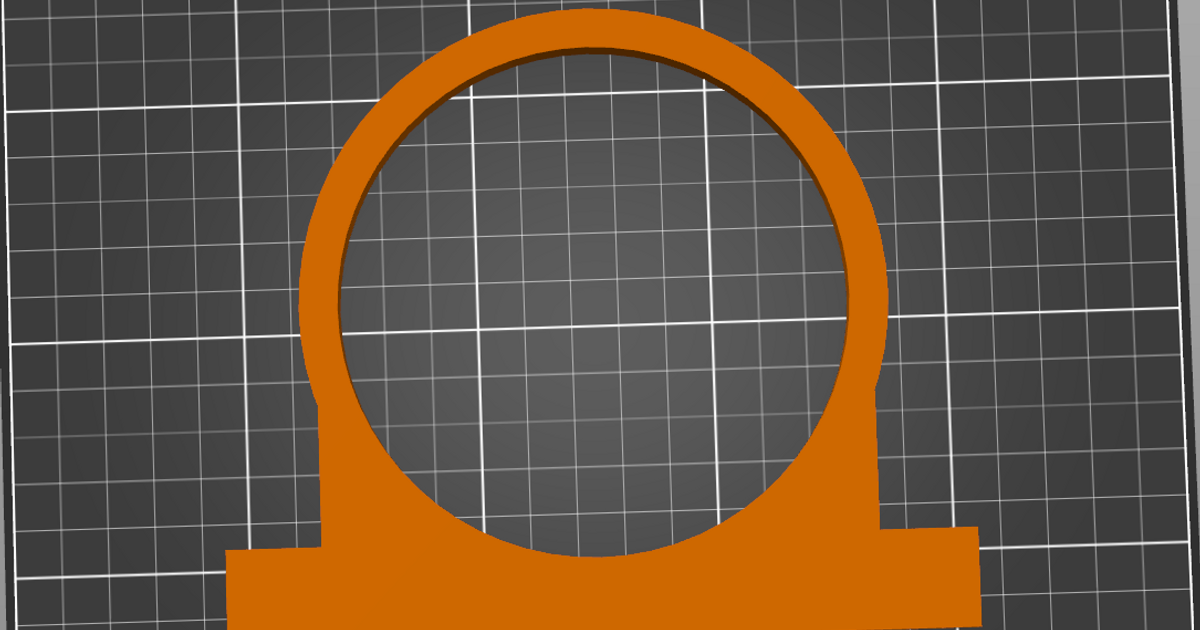 4inch PVC Pipe Mount by IamKayoh | Download free STL model | Printables.com