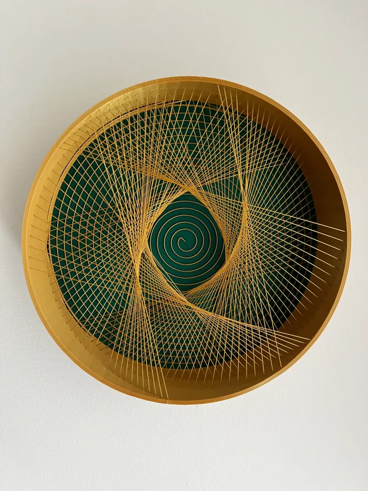 Beautiful String Wall Art by Ozzy The Artist | Download free STL model ...