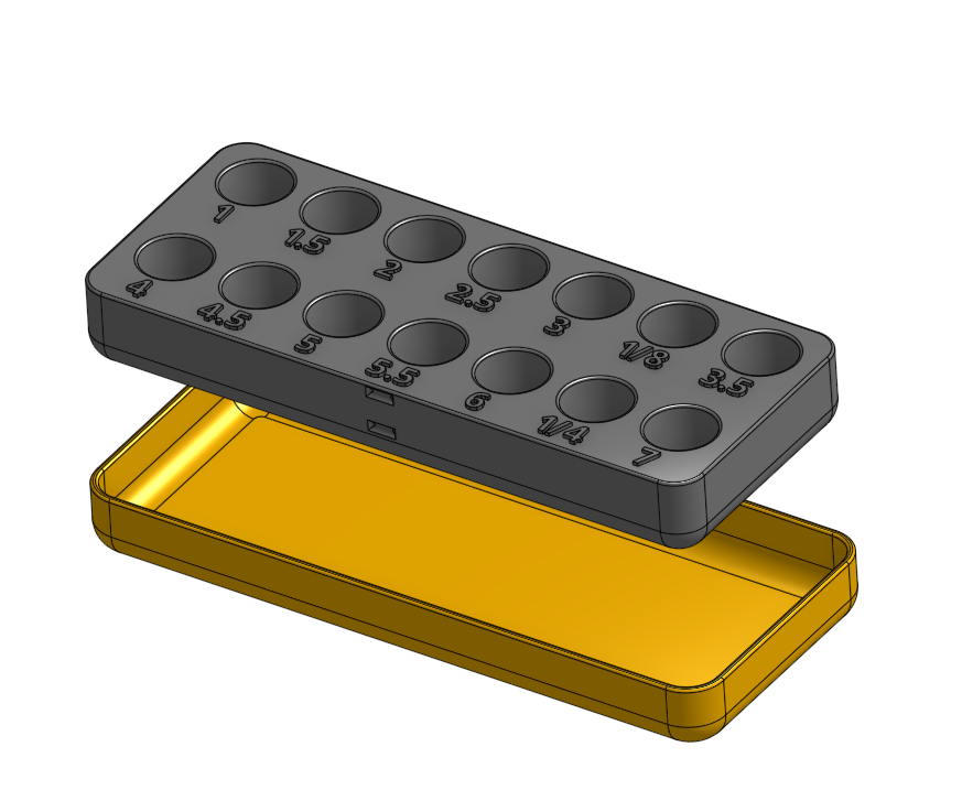 ER11 Collet Organizer/Storage/Box/Holder von kaje | Kostenloses STL ...