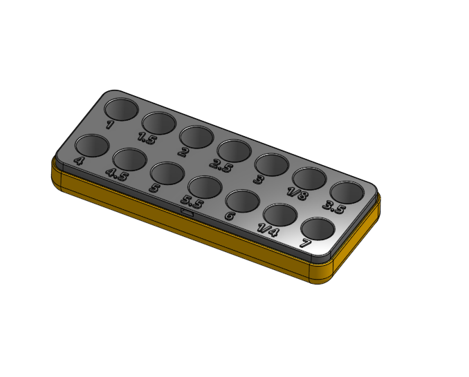 ER11 Collet Organizer/Storage/Box/Holder von kaje | Kostenloses STL ...