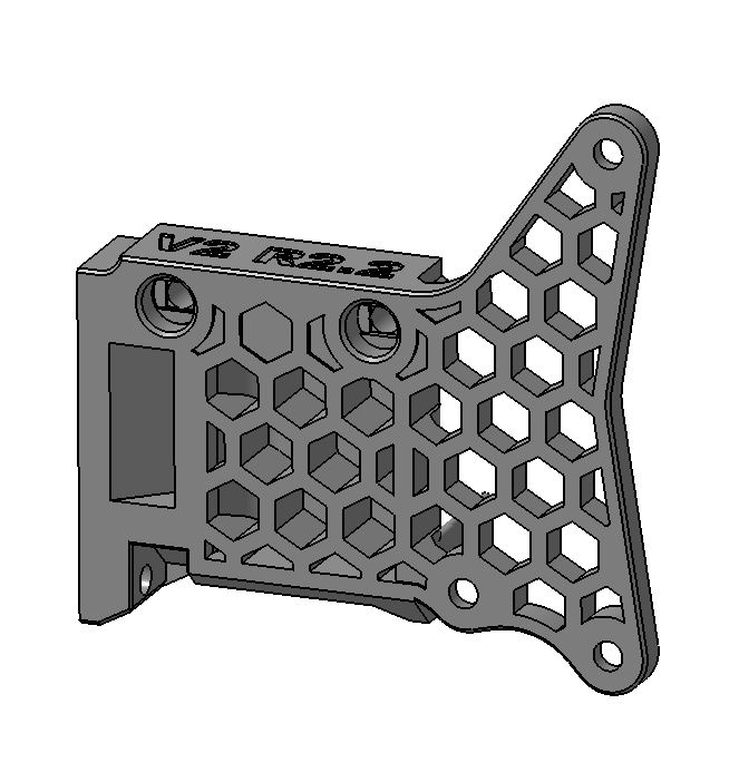 Phaetus Dragon Delta-P V2-R2 Rigid Adapter by 3DPrintLab | Download ...