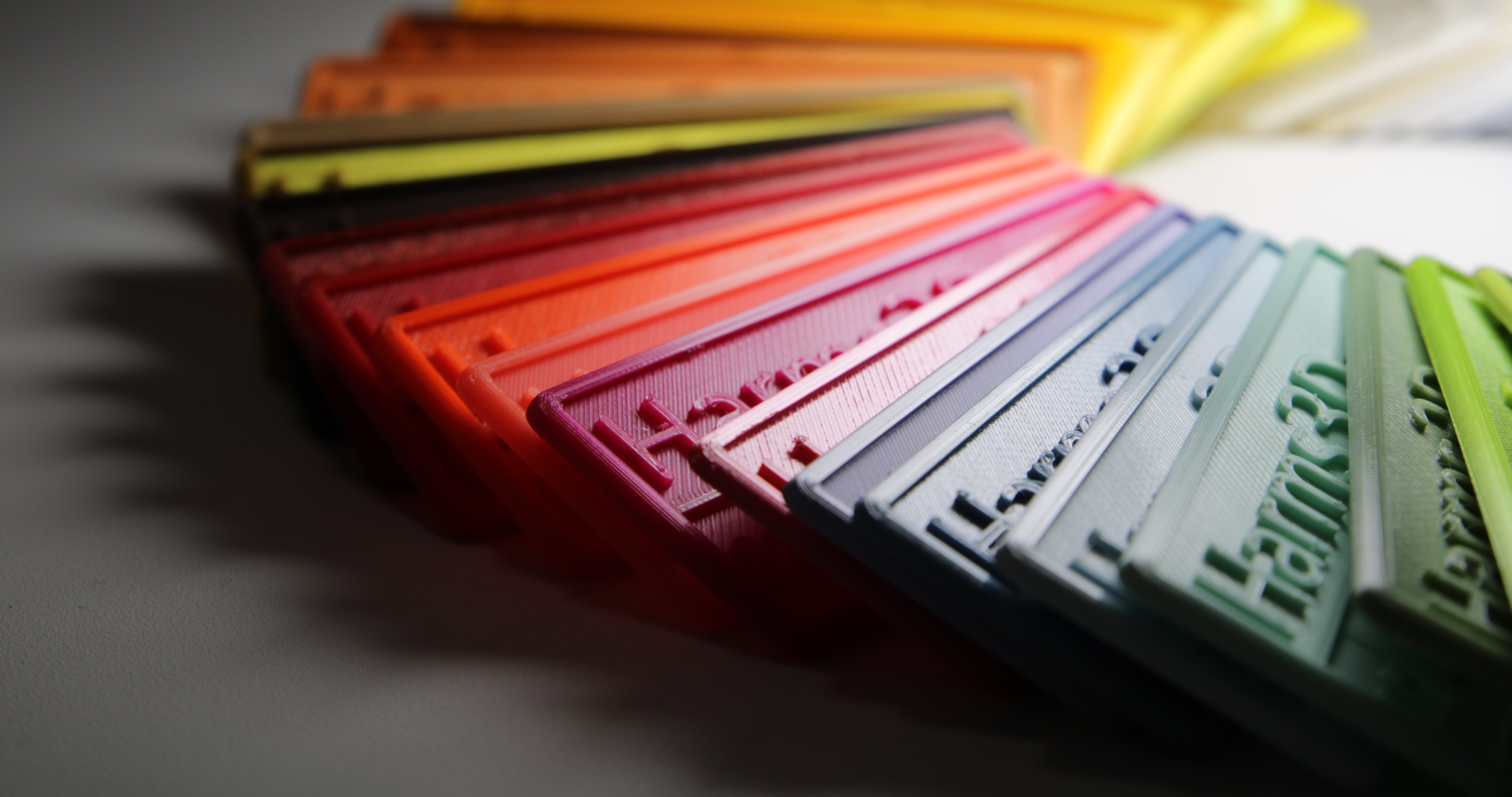 Your Logo Filament Swatch and Box by Harms3D | Download free STL model ...