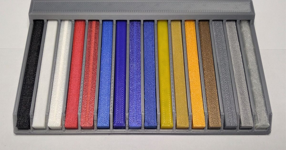 Filament Sample Kit by MadP 3D | Download free STL model | Printables.com