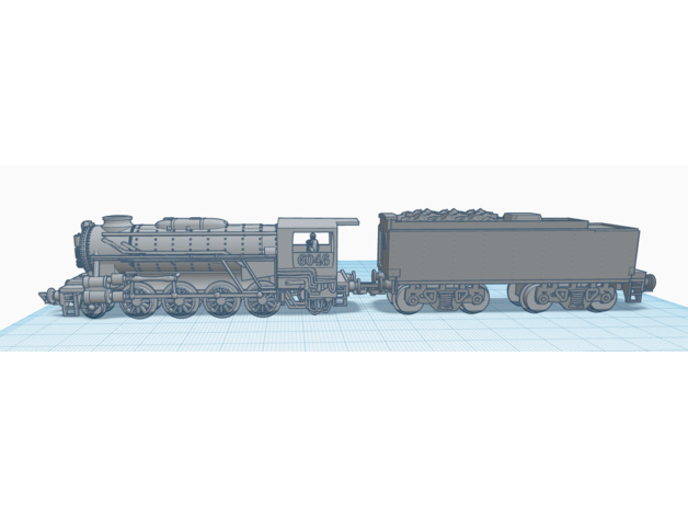 Locomotive S160 (for N gauge motor bogies by boonie | Download free STL ...